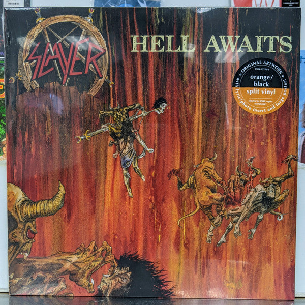 Buy Slayer : Hell Awaits (LP, Album, Ltd, RE, RM, Ora) Online for a great price – Tonevendor Records