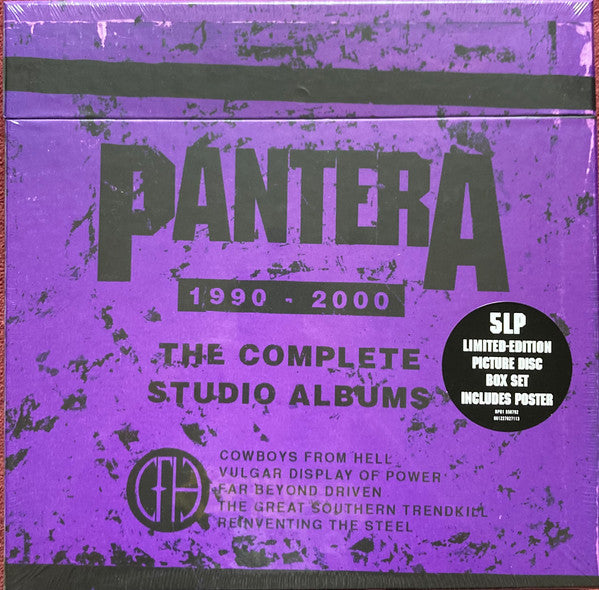 Buy Pantera : The Complete Studio Albums 1990-2000 (Box, Comp, Ltd + LP ...